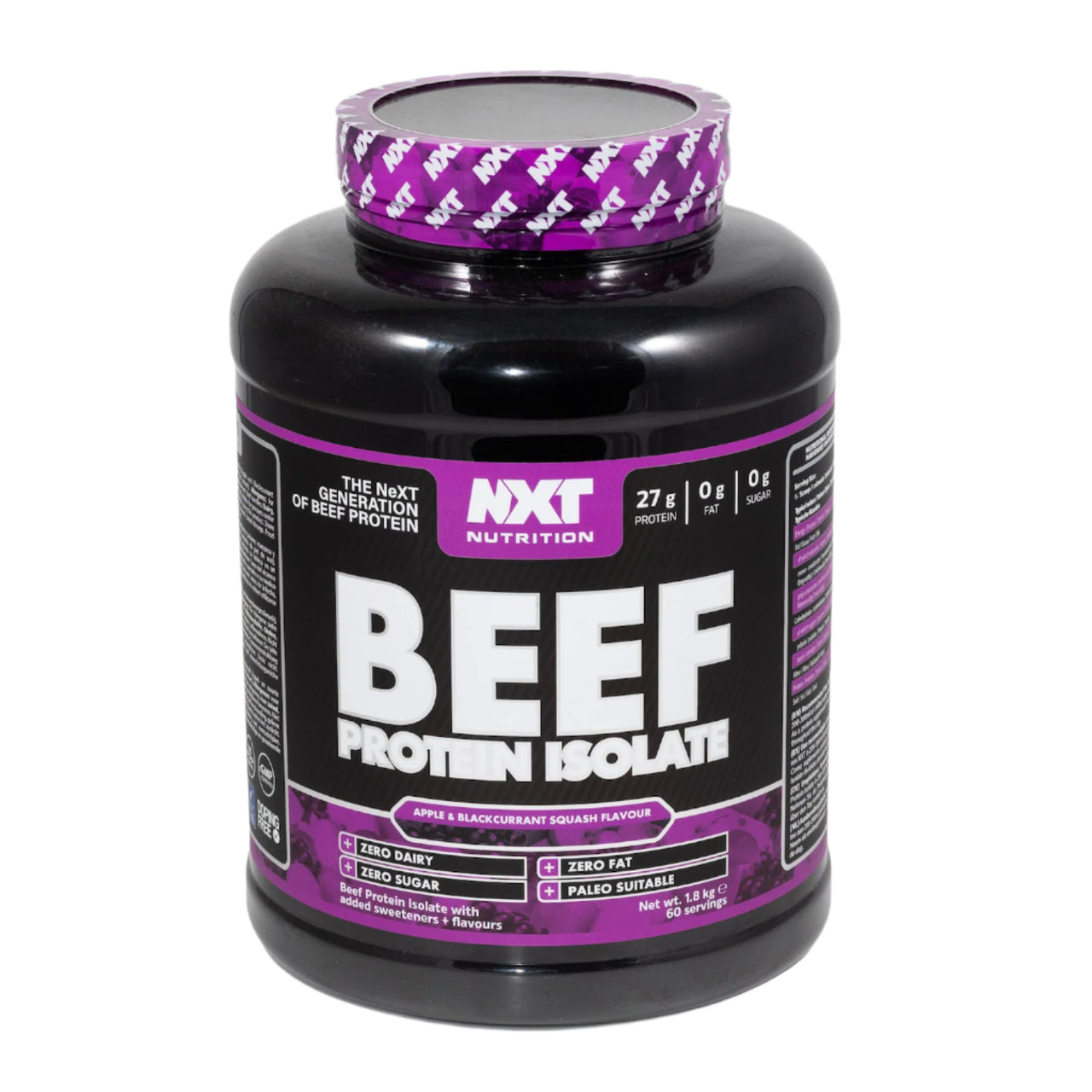 Nxt Nutrition Beef Protein Isolate 1 8kg Fenix Active